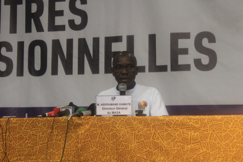 Côte d’Ivoire / Conférence de presse du Dg du MASA / Abdramane Kamaté ...